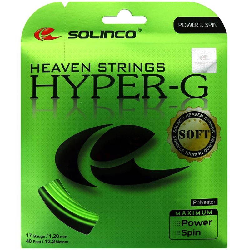 Solinco Hyper-G 17 Tennis String Set Green