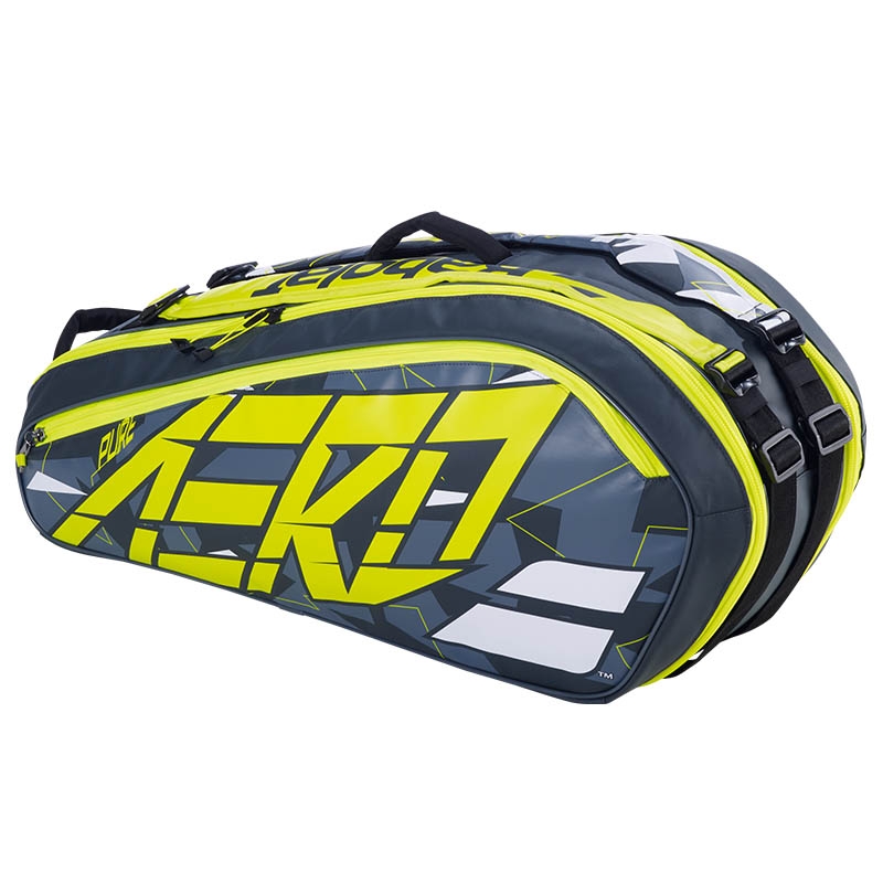 Babolat Pure Aero 6 Pack Tennis Bag Grey/yellow