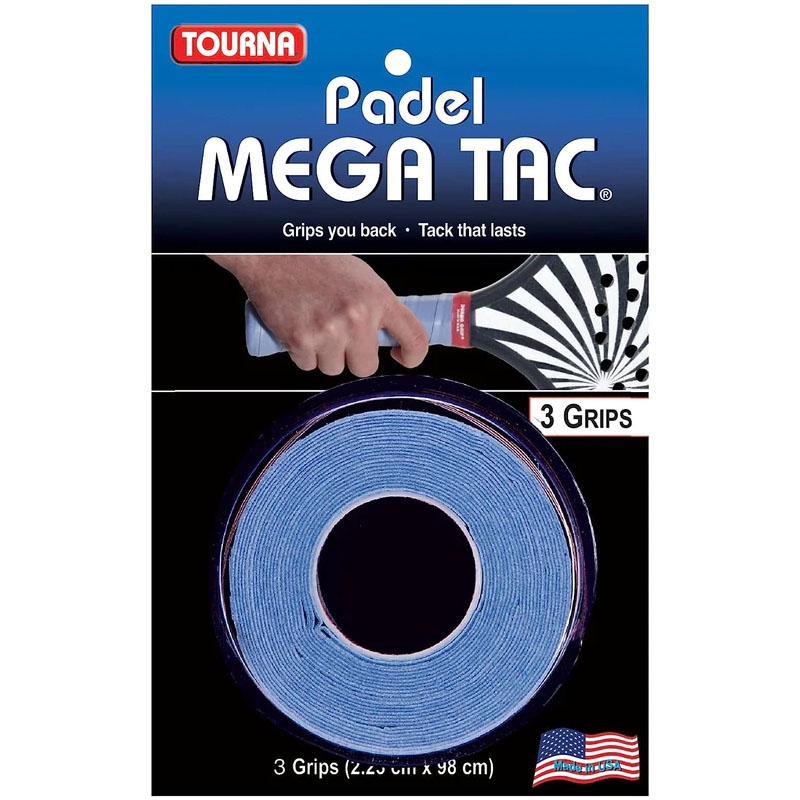 Tourna Padel Tourna 3 Pack Tennis Overgrip Blue