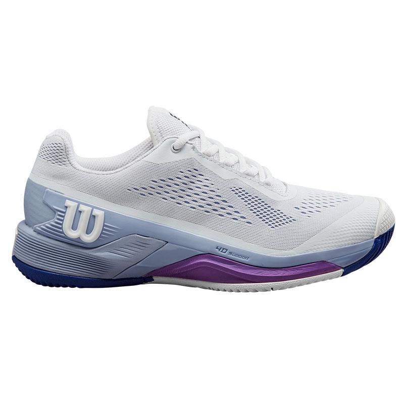 Wilson Rush Pro 4.0 Women's Tennis Shoe White/royallilac