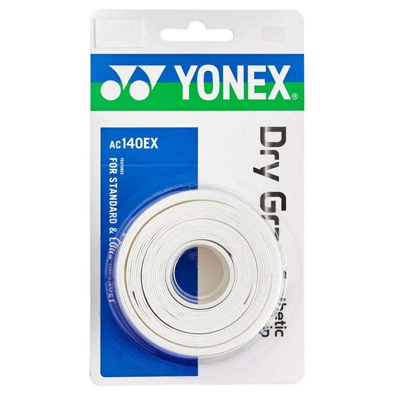 Yonex Dry Grap 3 Pack Tennis Overgrip White