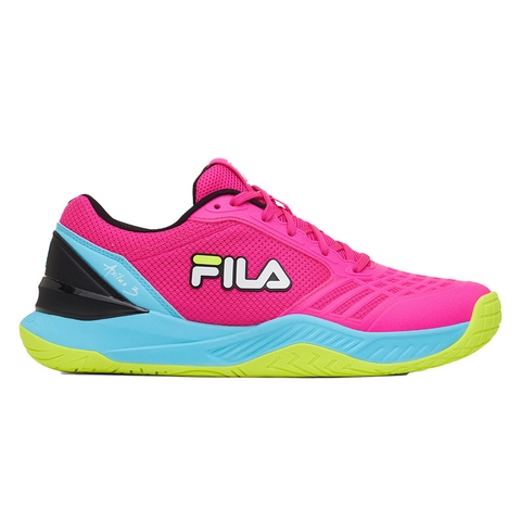 Pink fila tennis shoes store