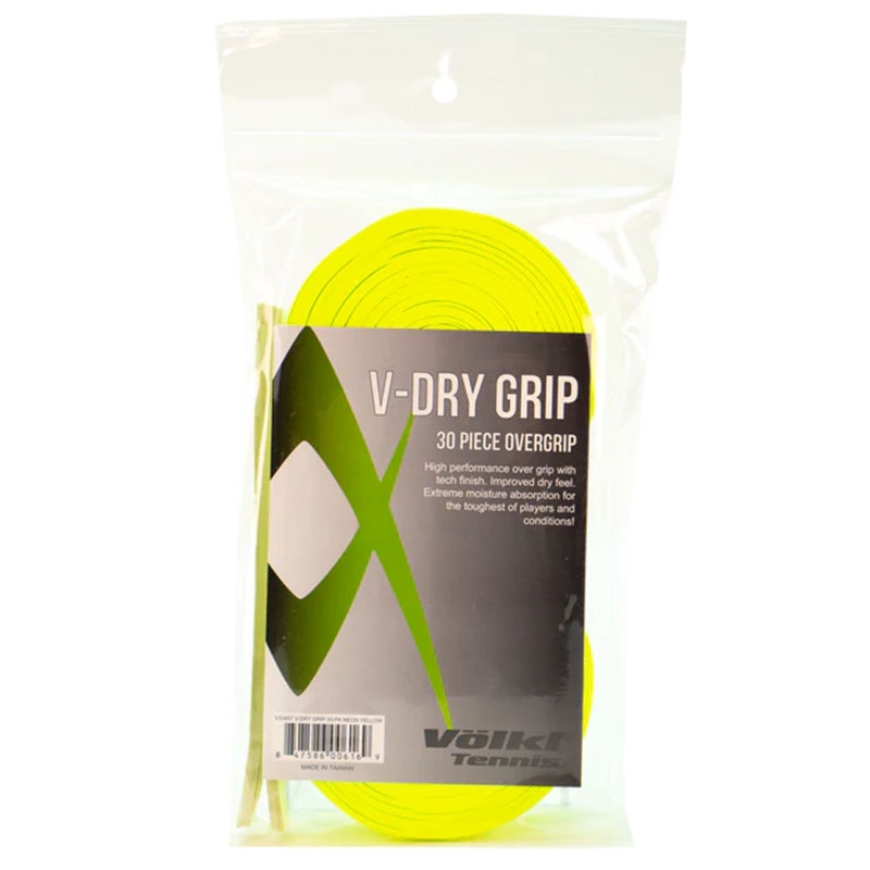 Volkl V-Dry Overgrip 30 Pack Neongreen