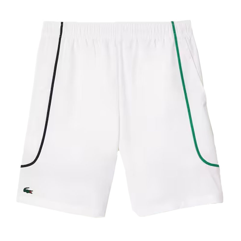 Lacoste Player On Court 8 Men's Tennis Short White
