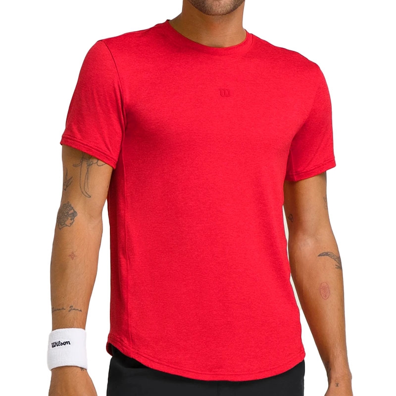 Wilson Everyday Performance Men's Tennis Tee Red