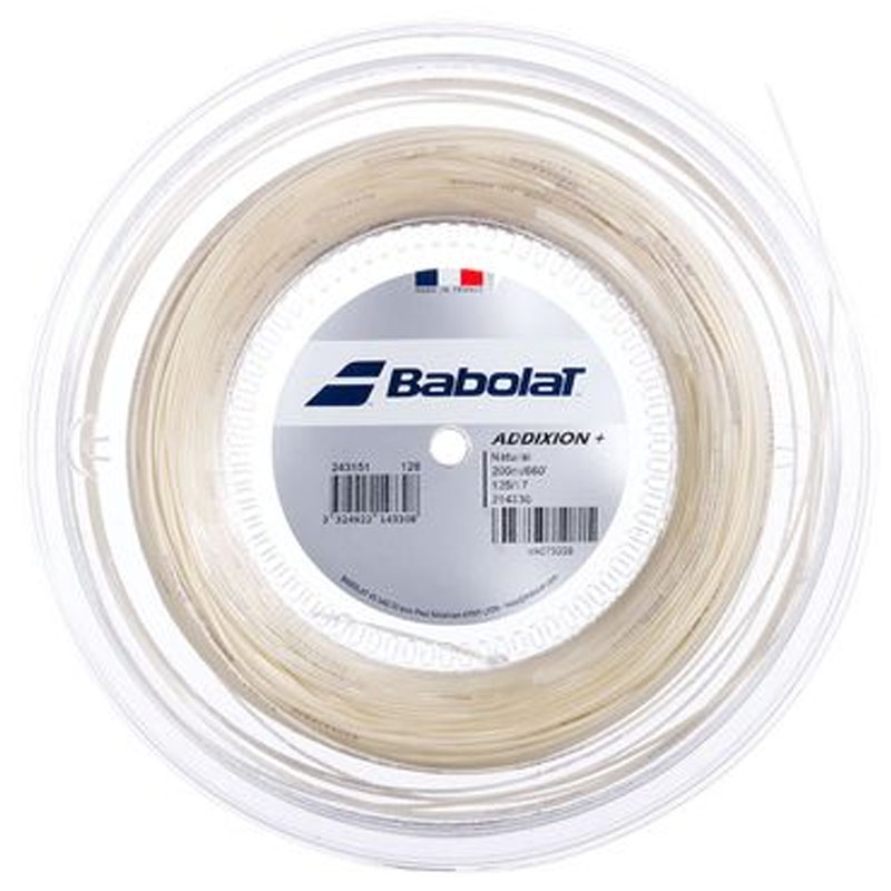 Babolat Addixion + 17 Tennis String Reel Natural