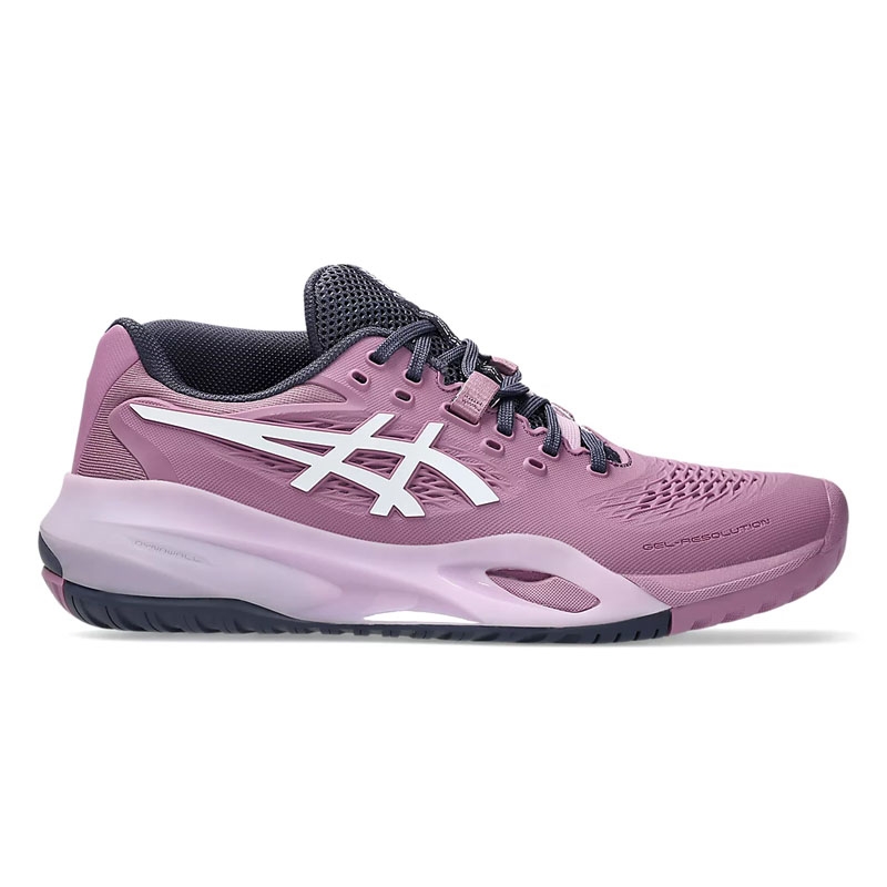 Asics Gel Resolution X Women's Tennis Shoe Ube/white