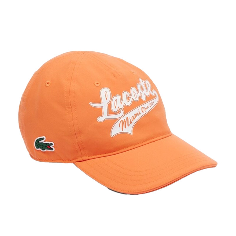 Lacoste Miami Open 25 Unisex Tennis Hat Orange