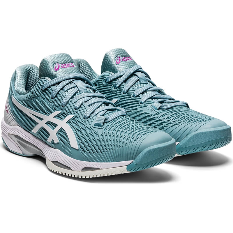 Asics Solution Speed FF 2 Women's Tennis Shoe Blue/white Asics Solution Speed FF 2 Women's Tennis Shoe Blue/white