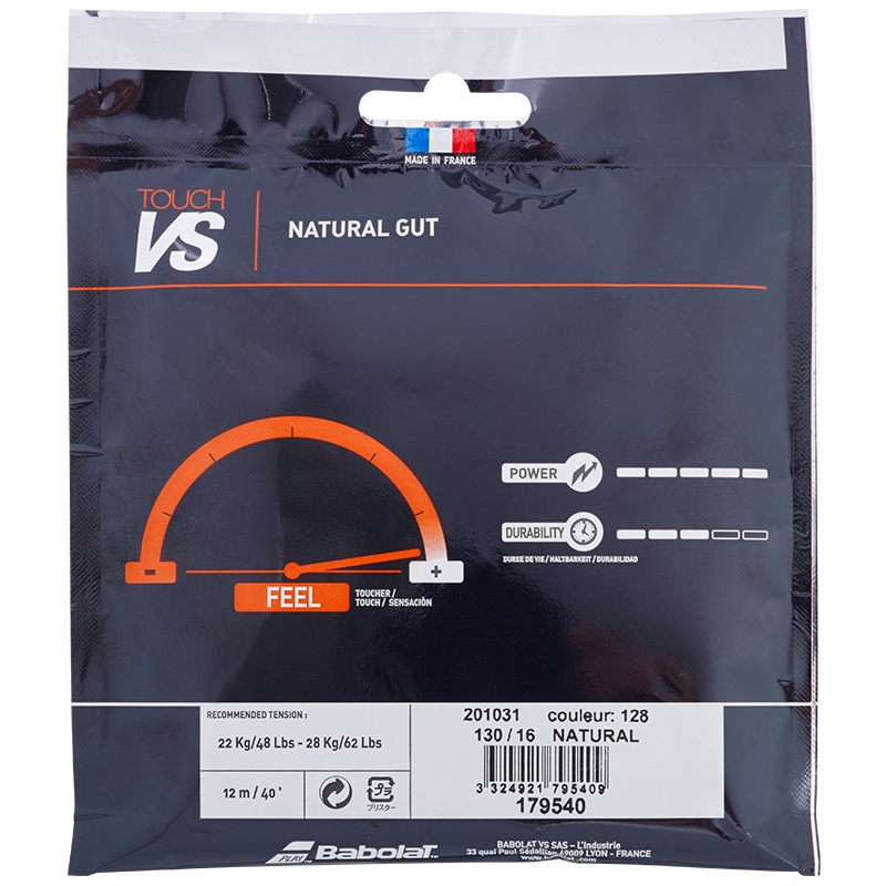 Babolat Touch VS 16 Tennis String Set Natural