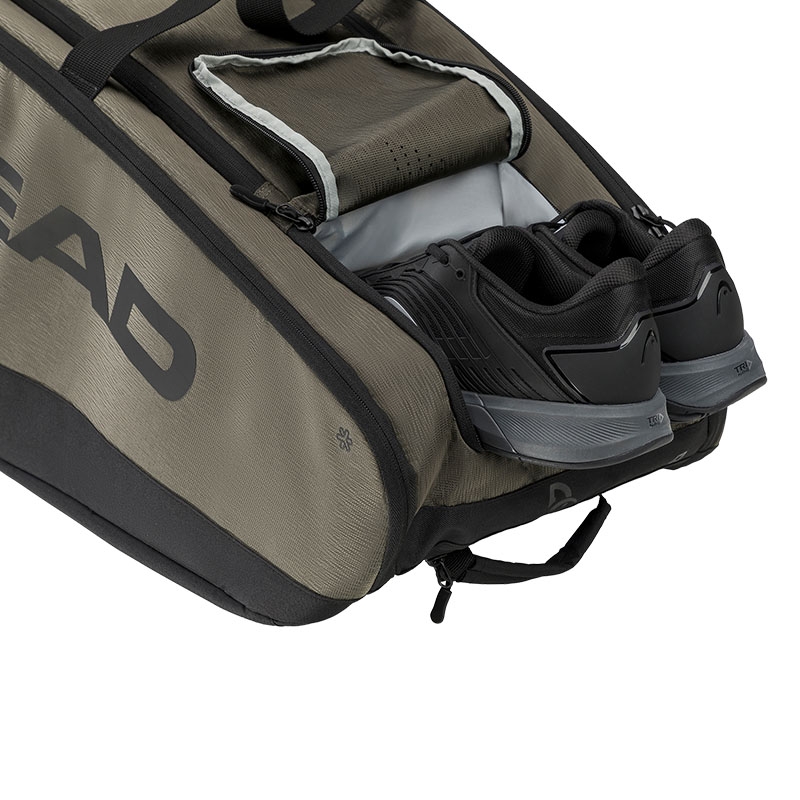 Head Pro X 12R Racquet Tennis Bag Thyme/black