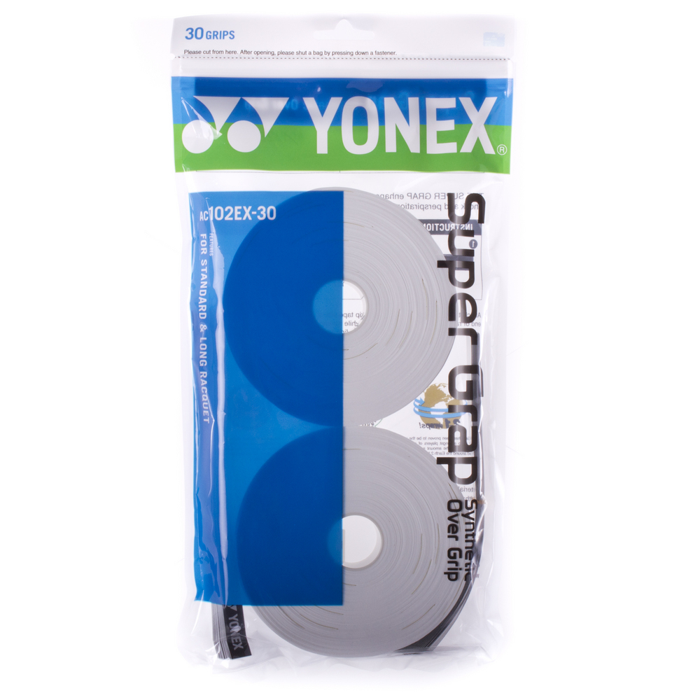 Yonex Super Grap Overgrip 30 Pack White