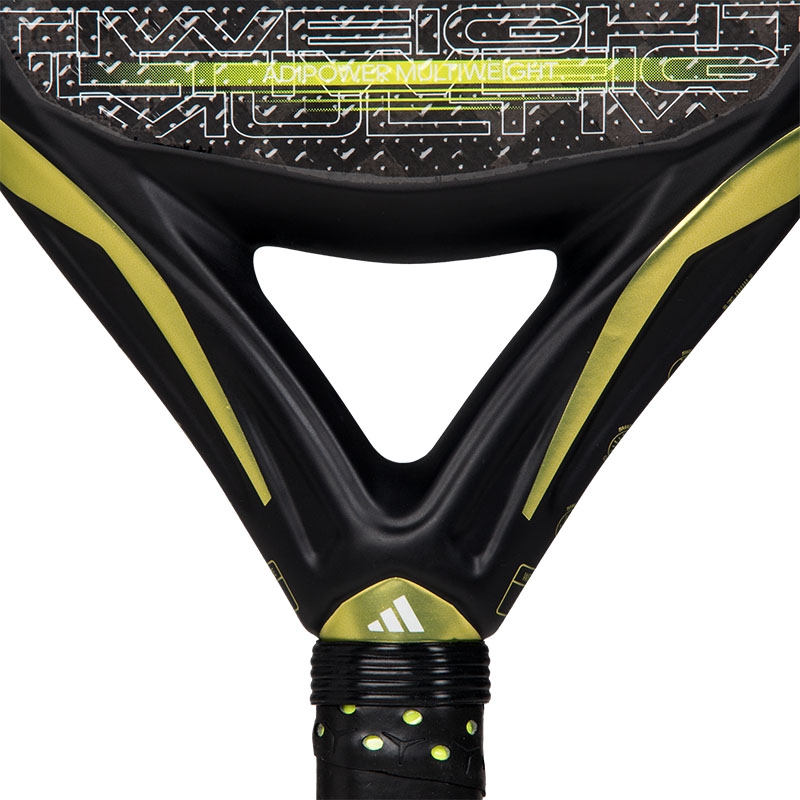 Adidas Adipower Multiweight 3.3 Padel Racquet Black/yellow