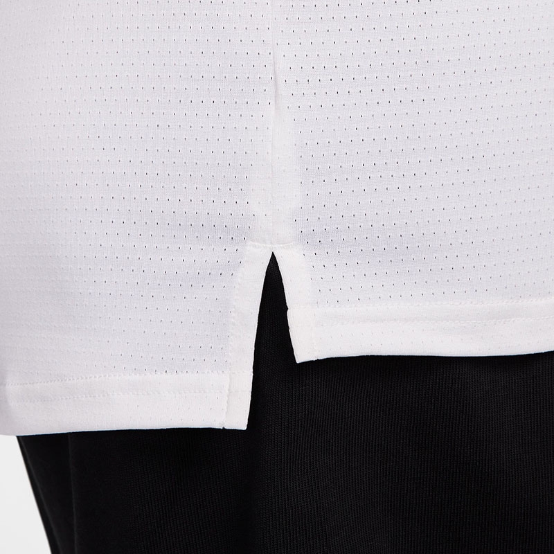 Nike Court Advantage Men's Tennis Polo White/black