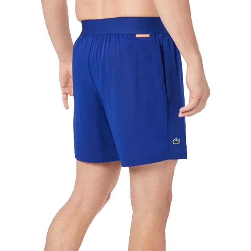 Lacoste Roland Garros Players On-Court Men's Tennis Short Blue/pink