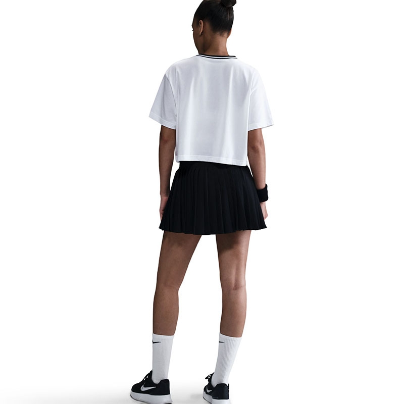 Nike Heritage Dri-Fit Crop Women's Tennis Tee White