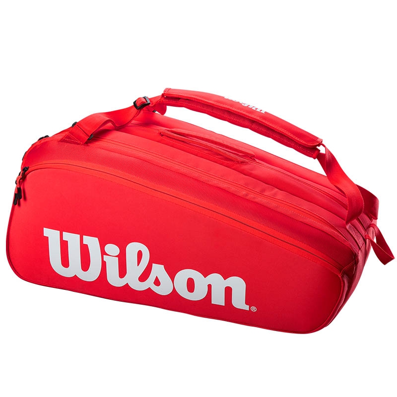 Wilson Super Tour 15 Pack Tennis Bag Red