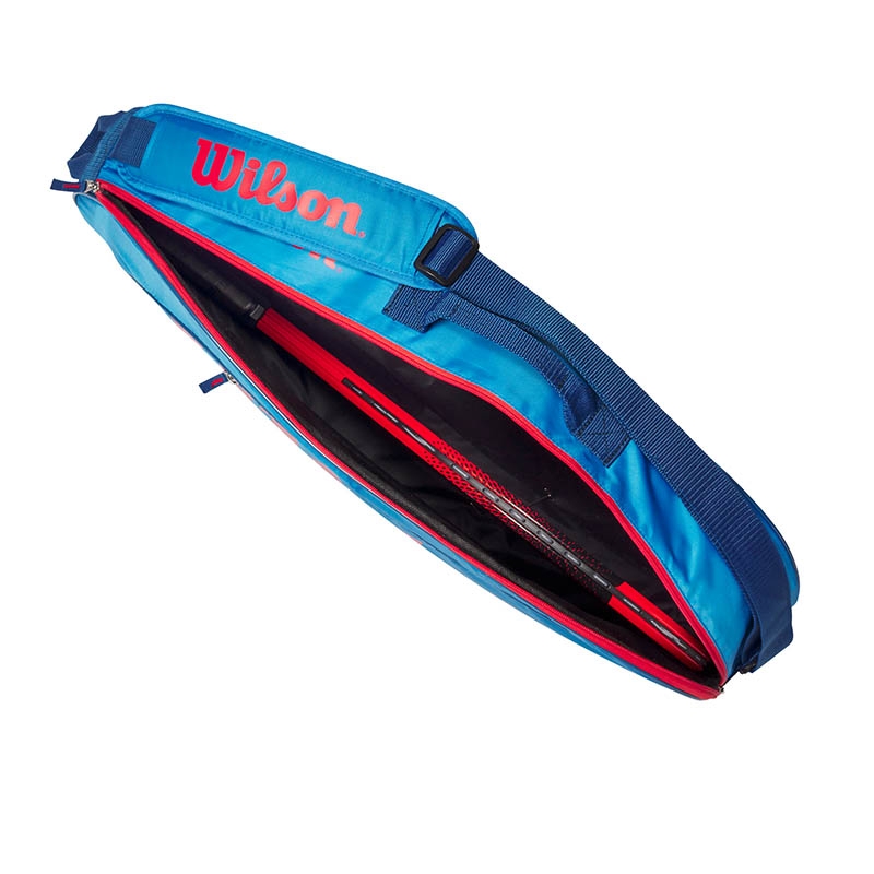 Wilson Junior 3 Pack Tennis Bag Blue/orange