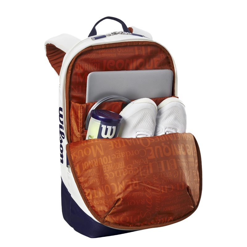 Wilson RG Super Tour Tennis Backpack Navy/white