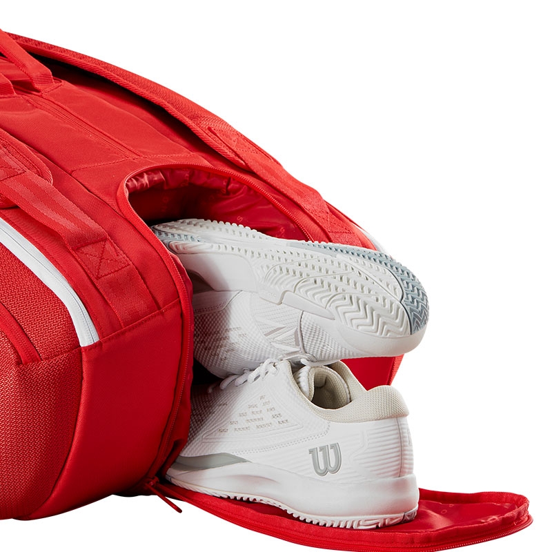 Wilson Super Tour 15 Pack Tennis Bag Red