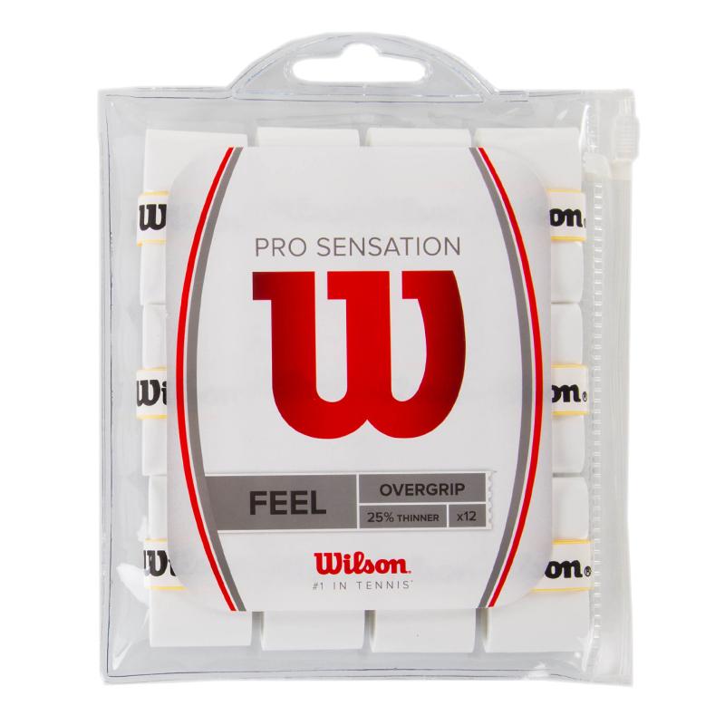 Wilson Pro Sensation Overgrip 12 Pack White